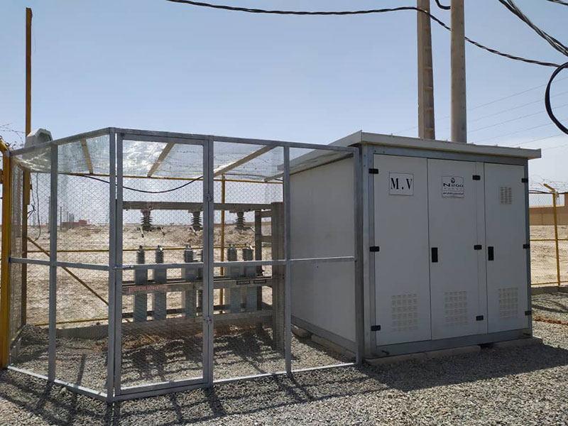 Structure of high pressure substations - tower-ist