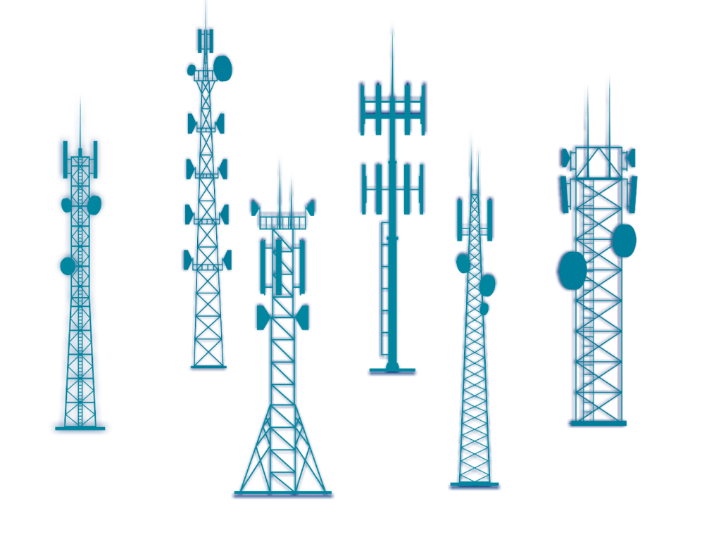 telecommunication Landing page - tower-ist